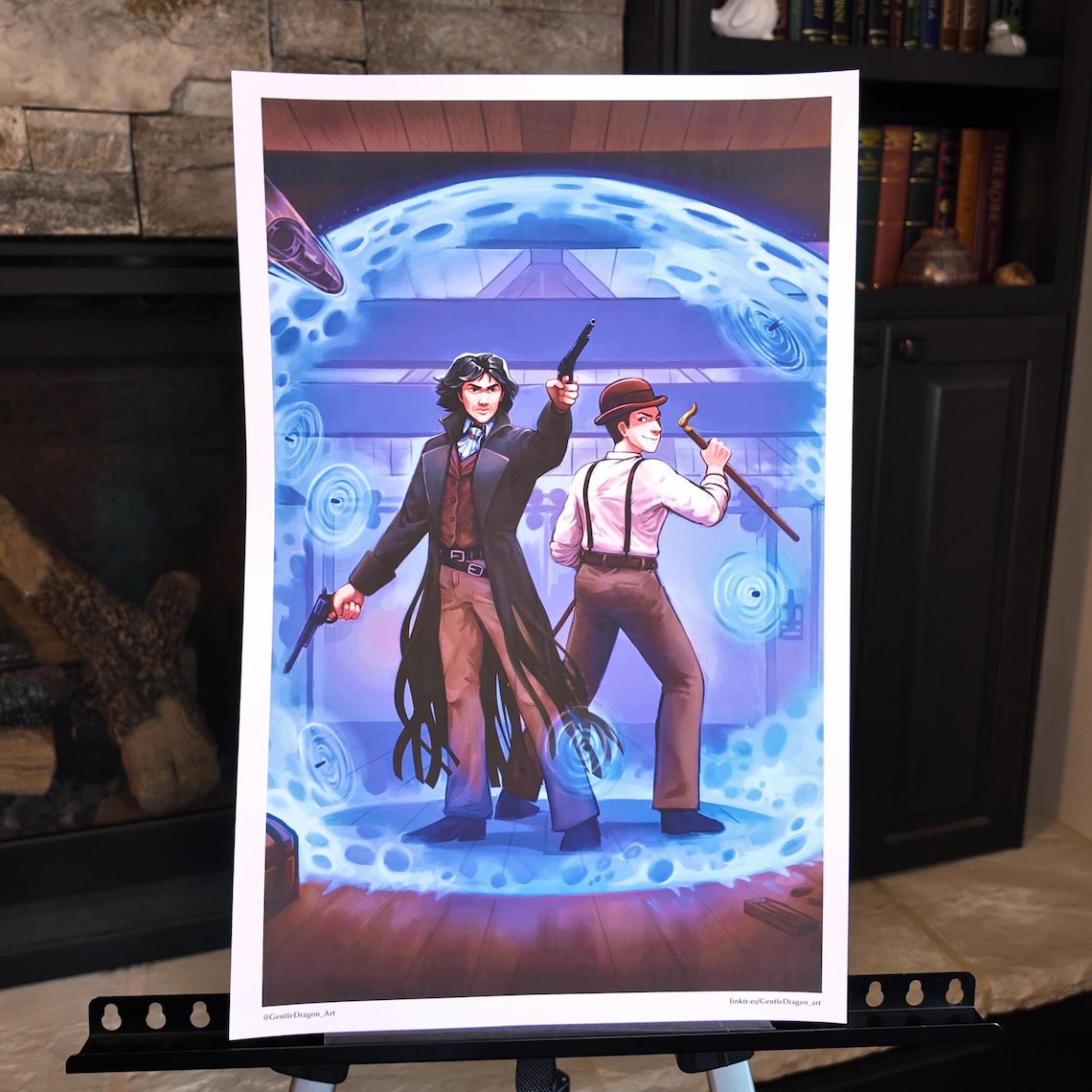 Wax and Wayne | Mistborn Art Print - Etsy