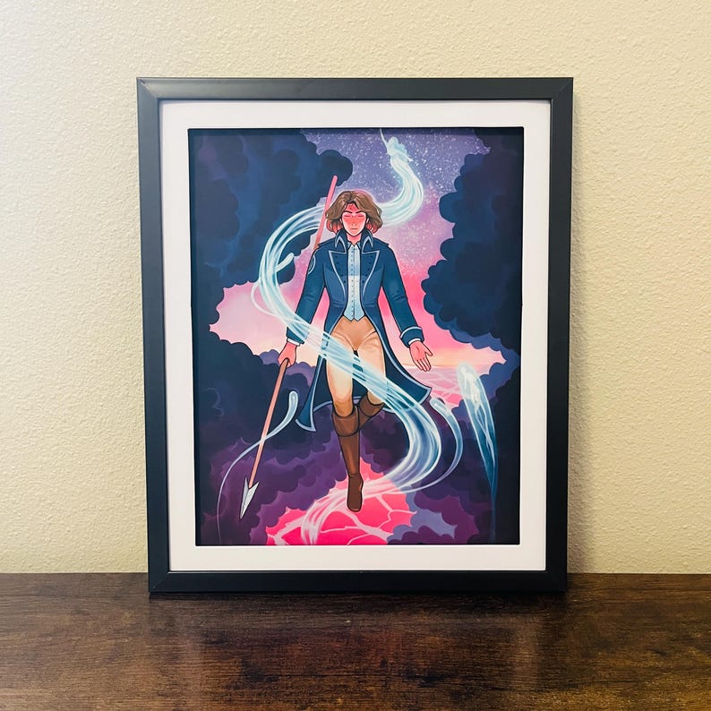 Kaladin and Syl | Stormlight Archive Art Print - Etsy