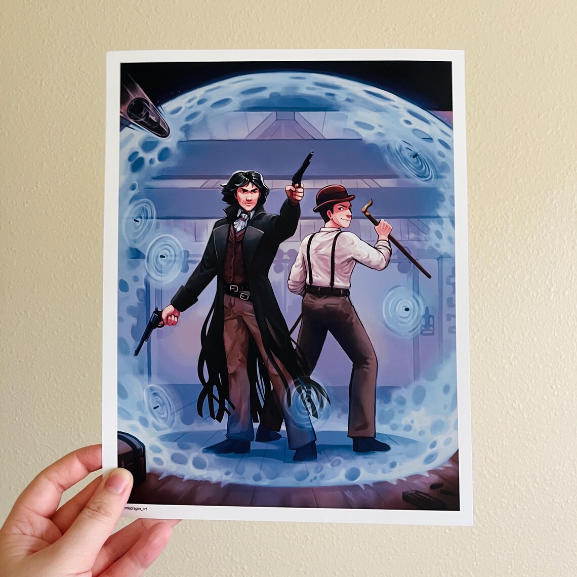 Wax and Wayne | Mistborn Art Print - Etsy