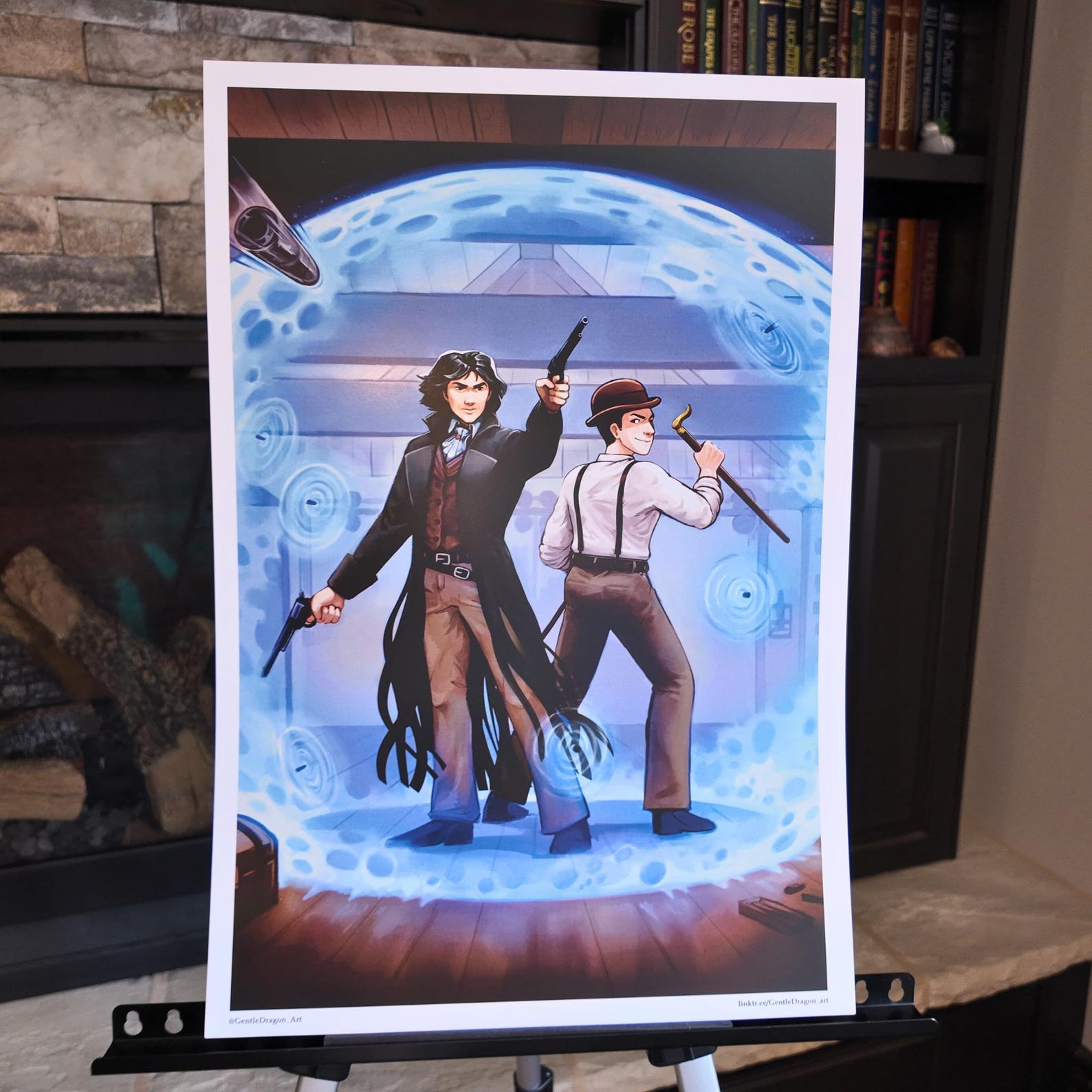 Wax and Wayne | Mistborn Art Print - Etsy