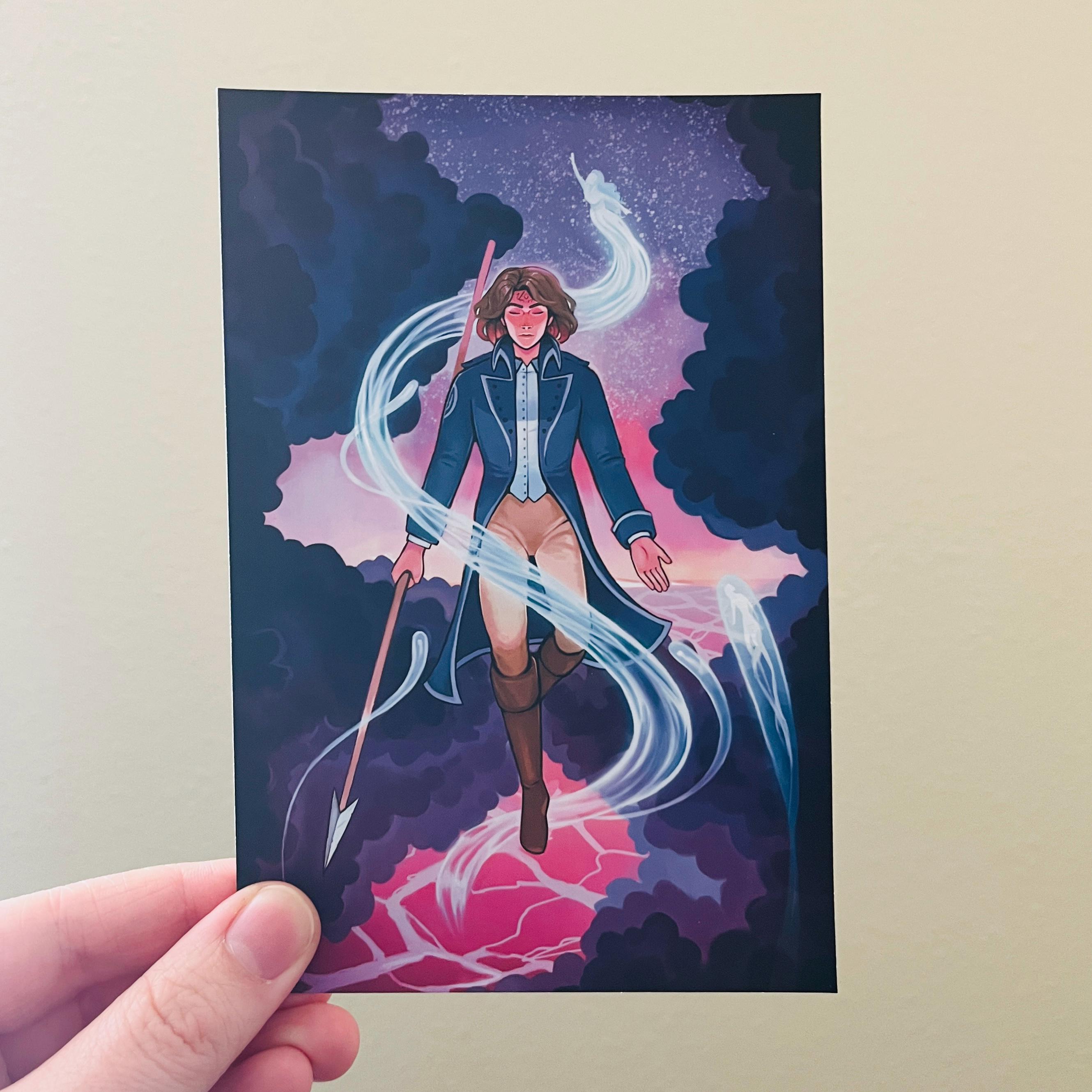 Kaladin and Syl | Stormlight Archive Art Print - Etsy
