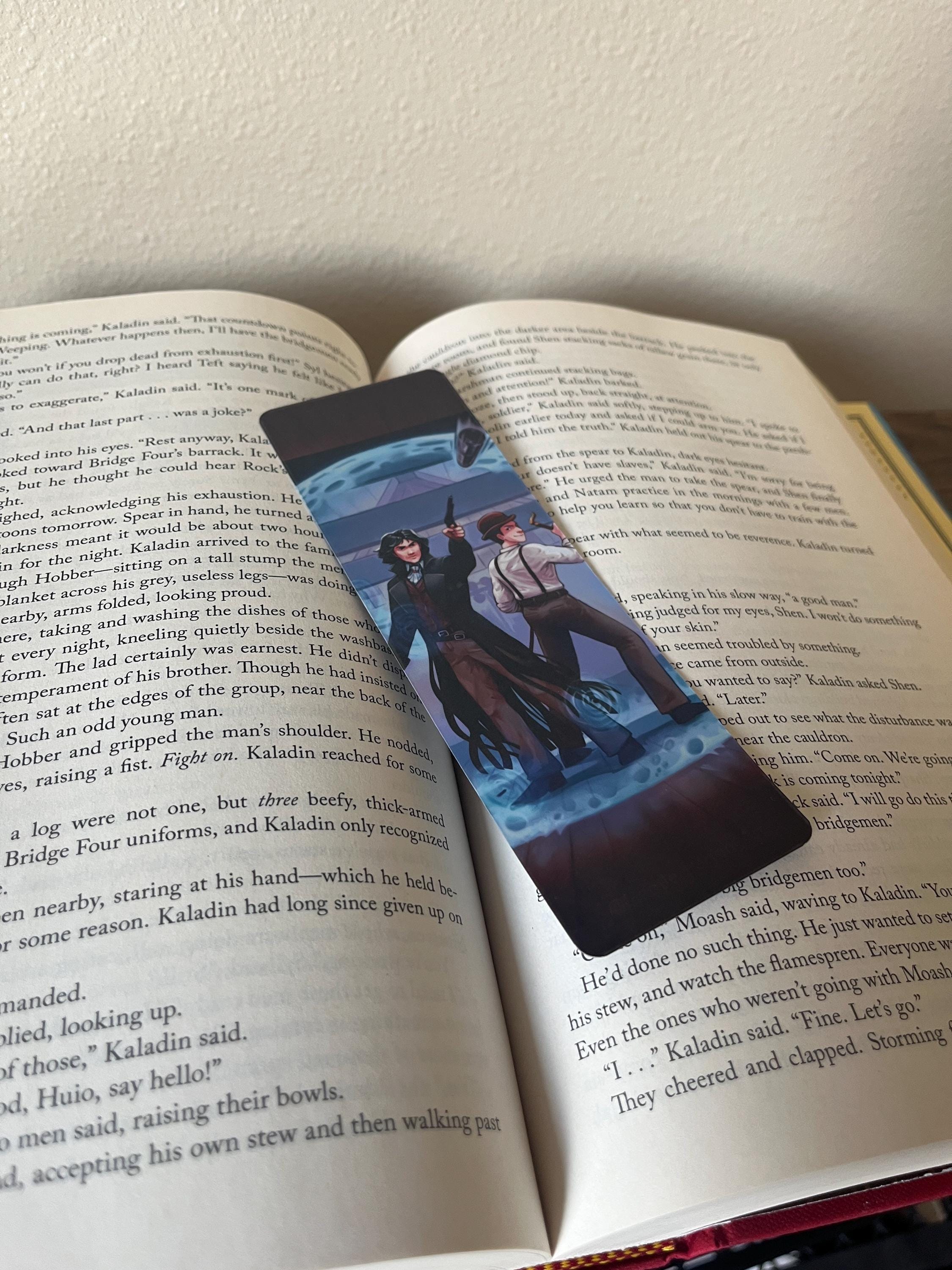 Wax and Wayne Laminated Bookmark | Mistborn Era 2 - Etsy