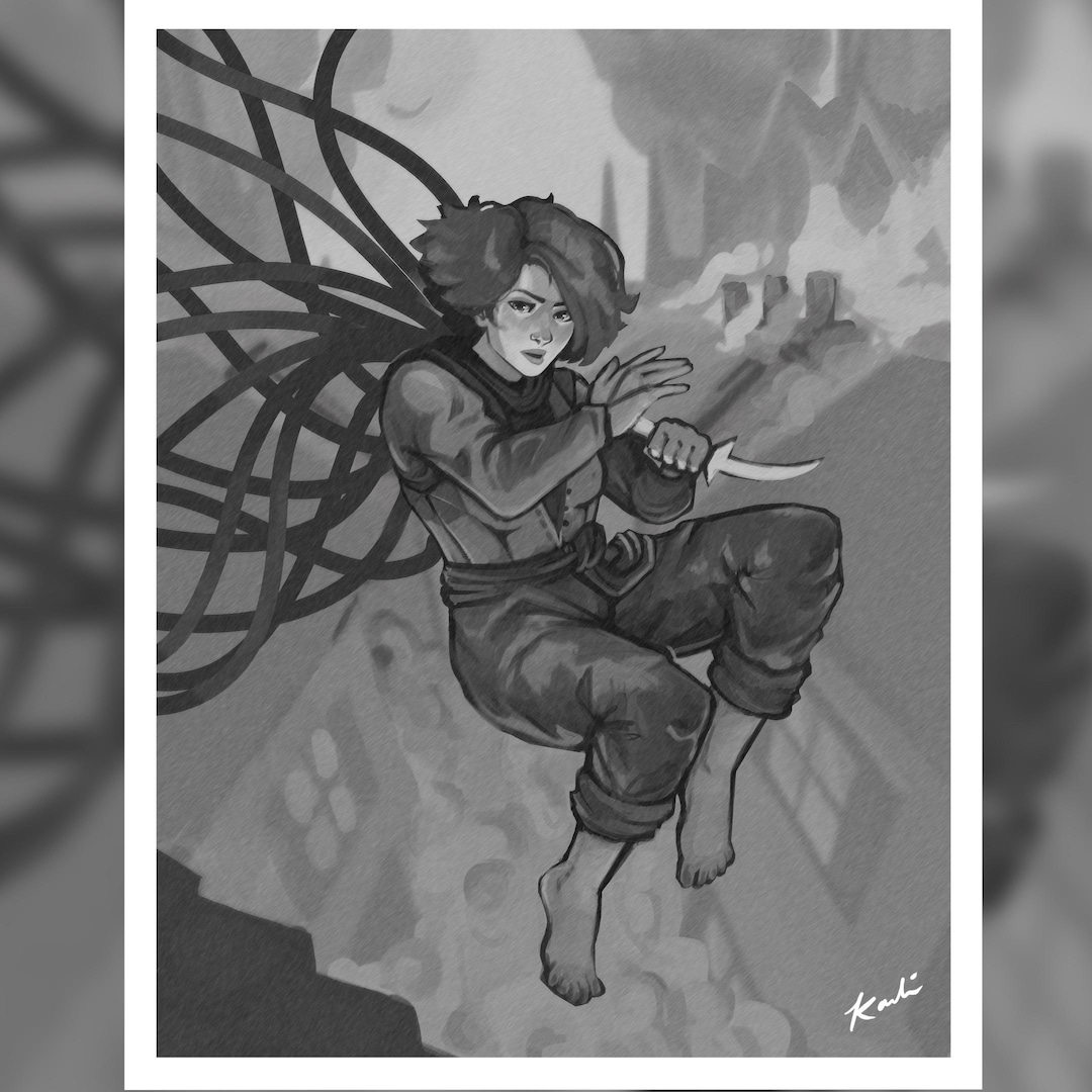 Vin | Mistborn Art Print - Etsy