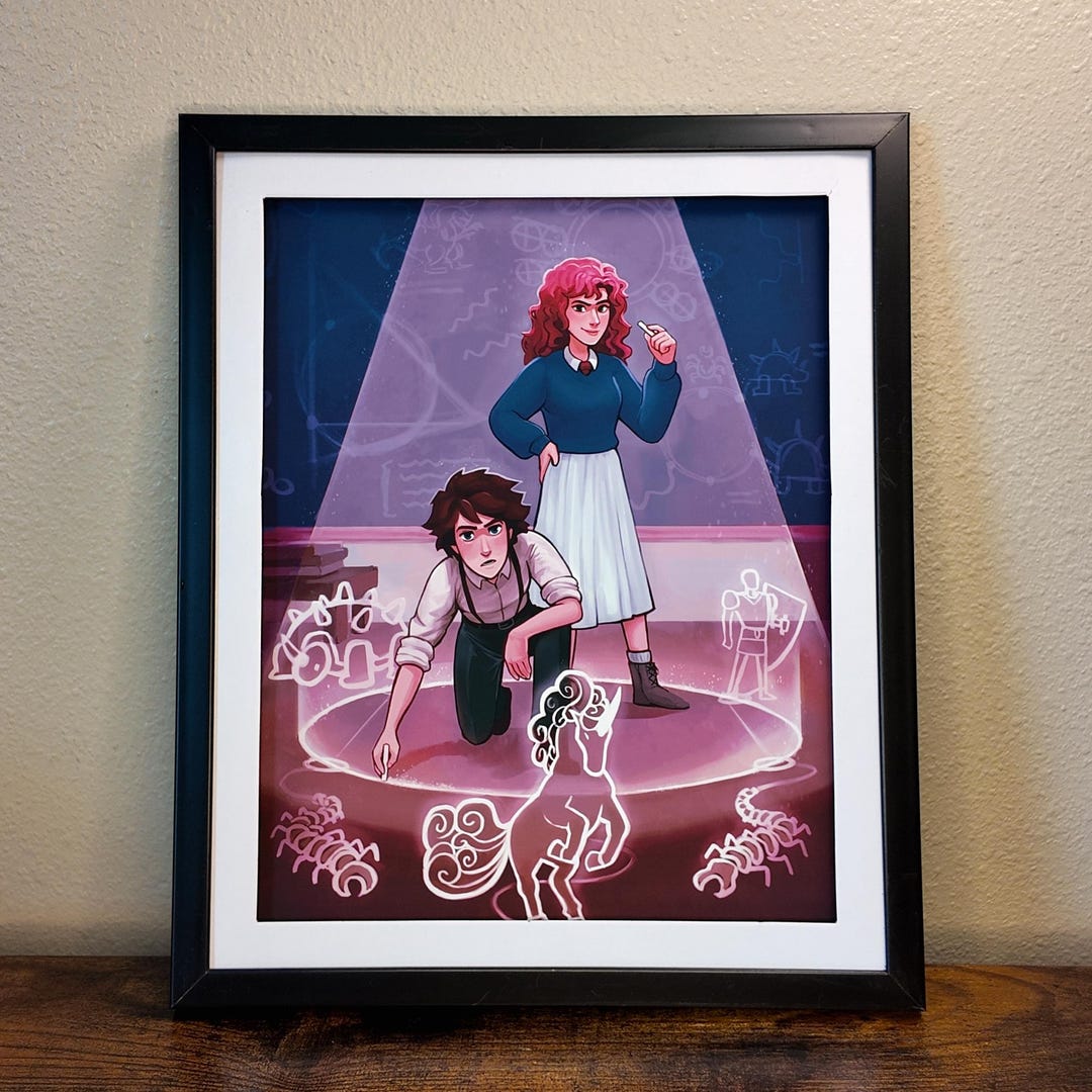Rithmatist Art Print | Brandon Sanderson Fan Art - Etsy