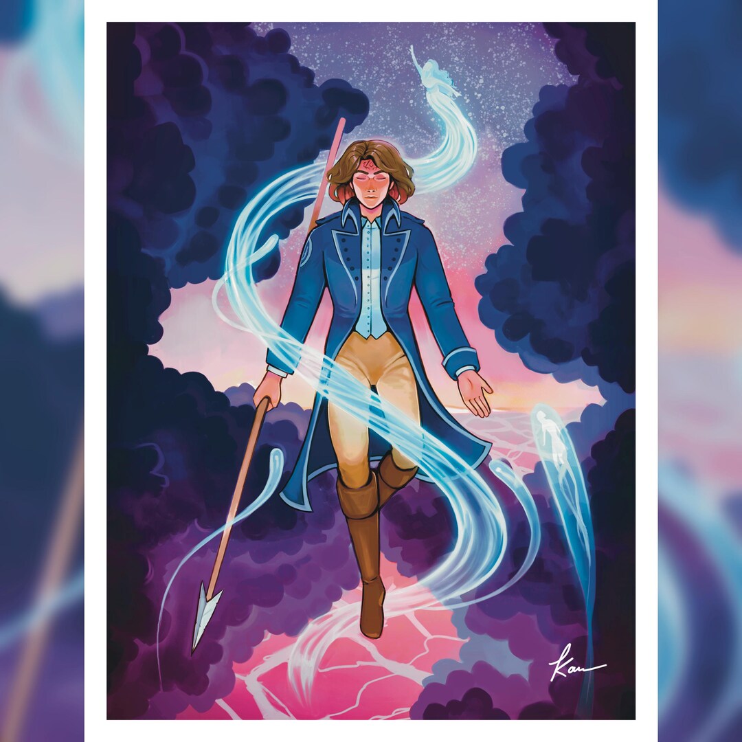 Kaladin and Syl | Stormlight Archive Art Print - Etsy