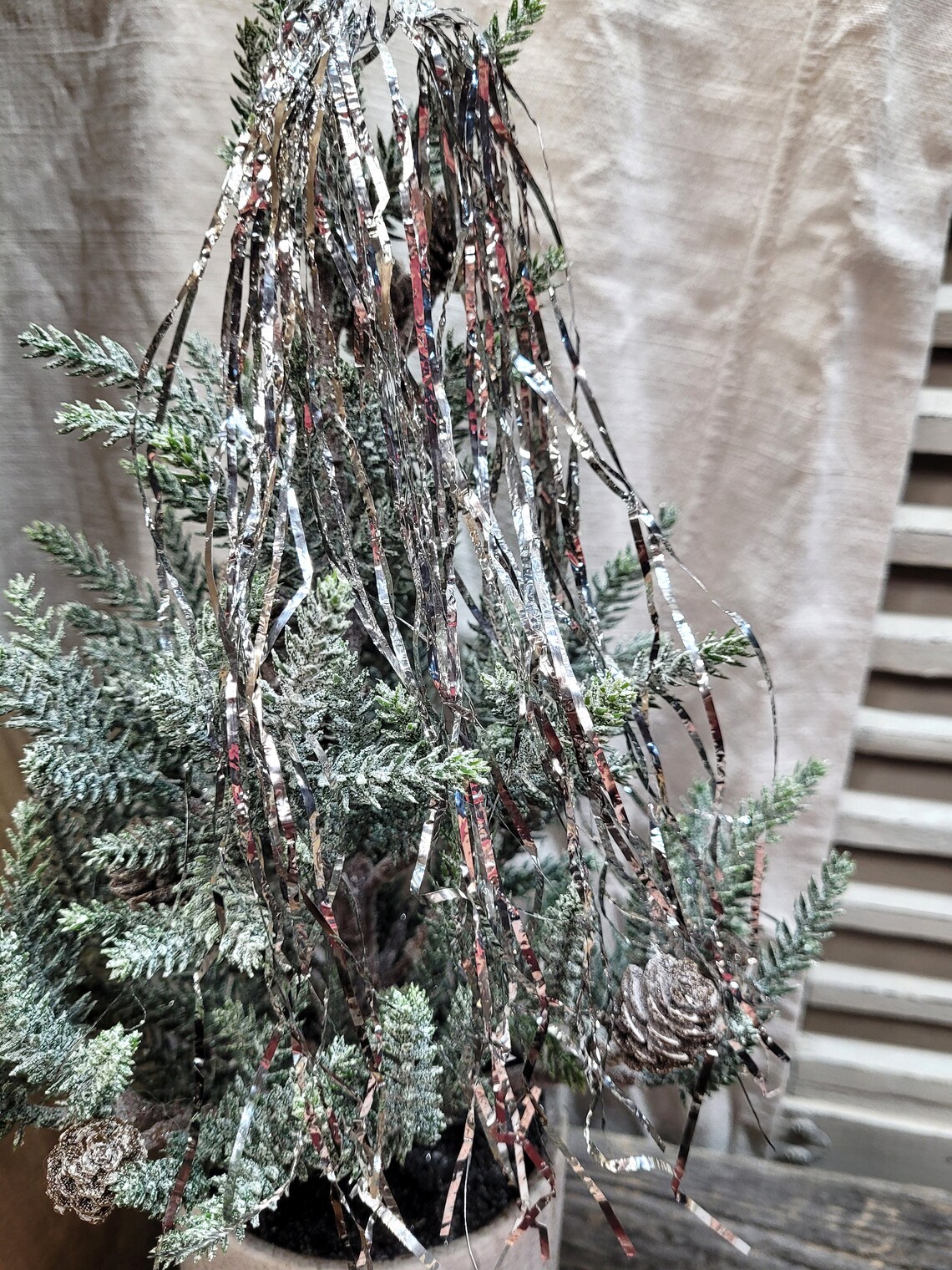 Antique German Lametta Heavy Weight Silver Tinsel Metal - Etsy Canada