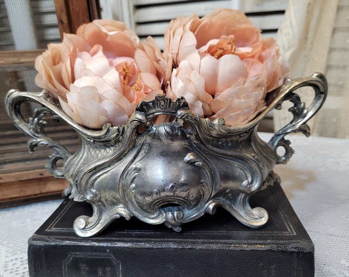 Antique French Jardinière, Table Art, Centerpiece, Rococo Style Planter ...