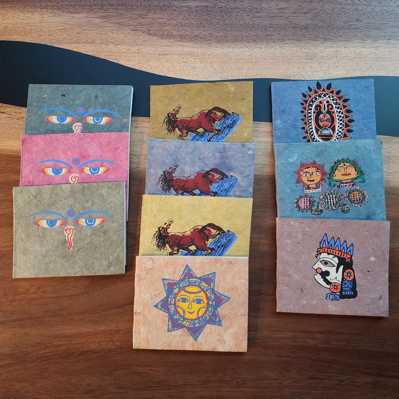 Various Small Nepali Softcover Lokta Journal | Handmade in Nepal - Etsy
