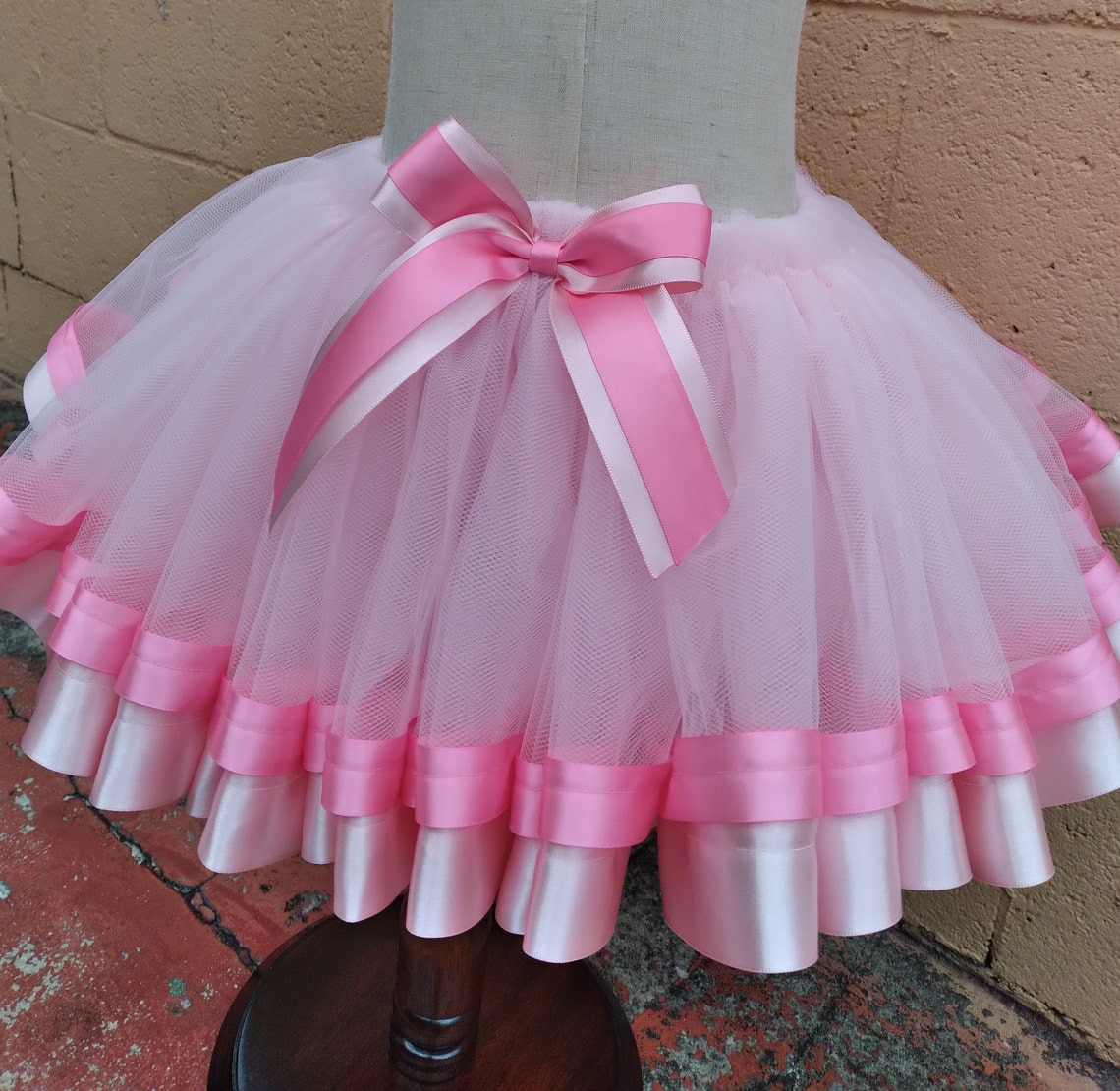 Tutú rosa para niñas tutú tutú personalizado tutú rosa | Etsy