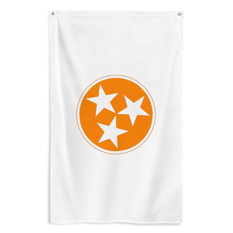 Tennessee Flag A Must-have for Any Tennessean Tennessee Tri-star Flag A ...