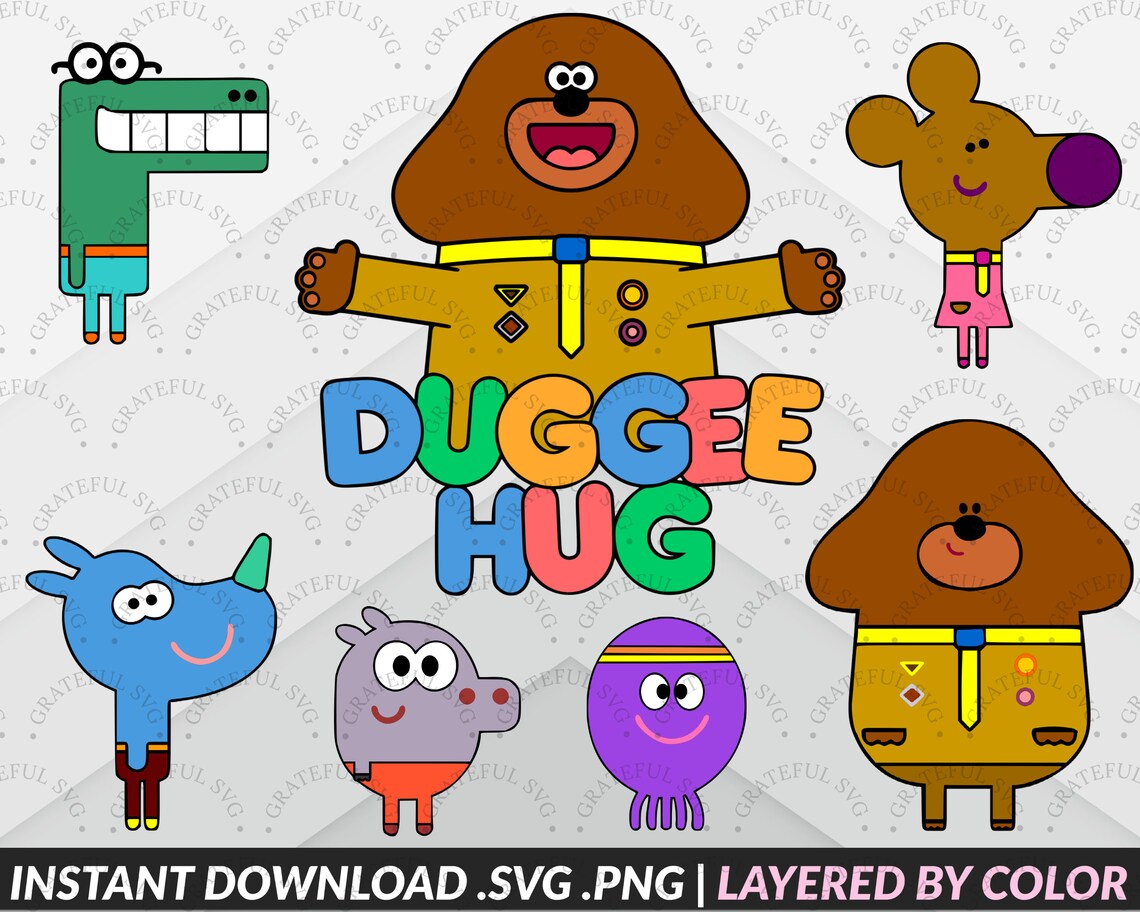 Hey Duggee Svg Bundle Hey Duggee Svg Hey Duggee Birthday Etsy Sexiz Pix ...
