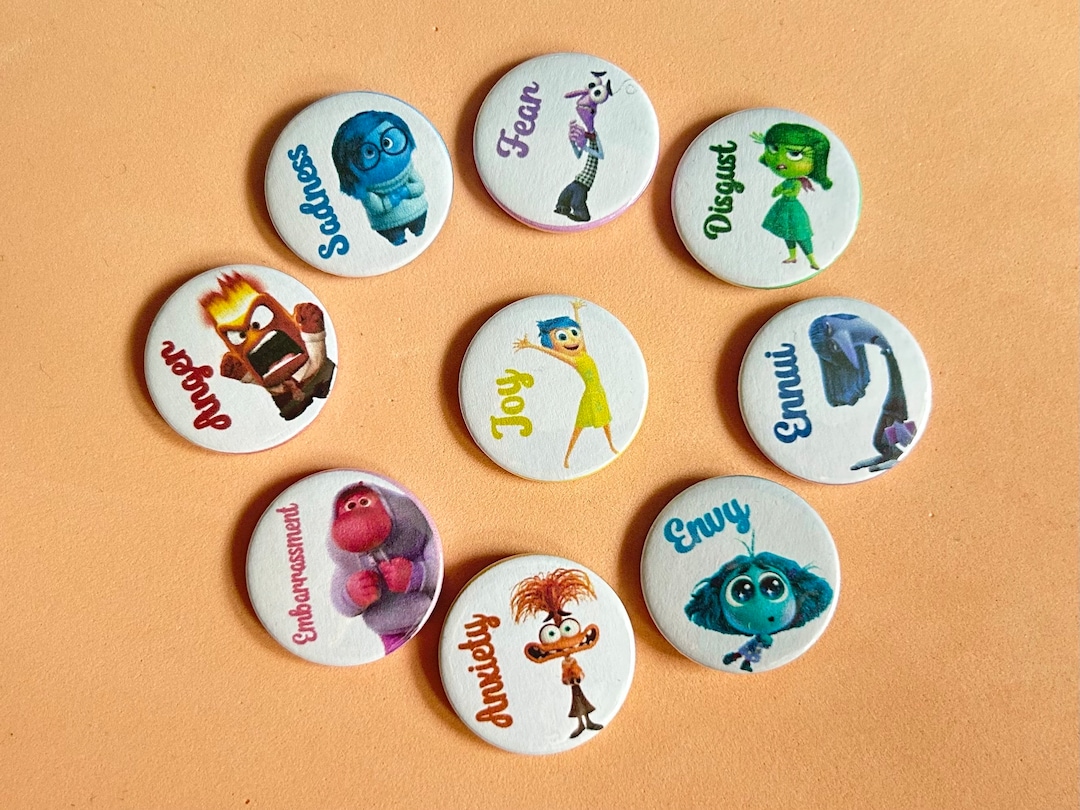 Emotion Badges - Etsy