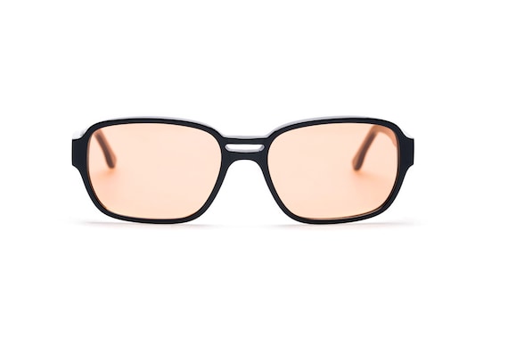 Orange Lens Sunglasses / Retro Orange Tint Eyewear - Etsy