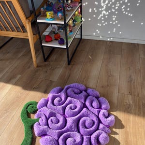 3d Devil Fruit Gomu Gomu Tufted Custom Rug - Etsy