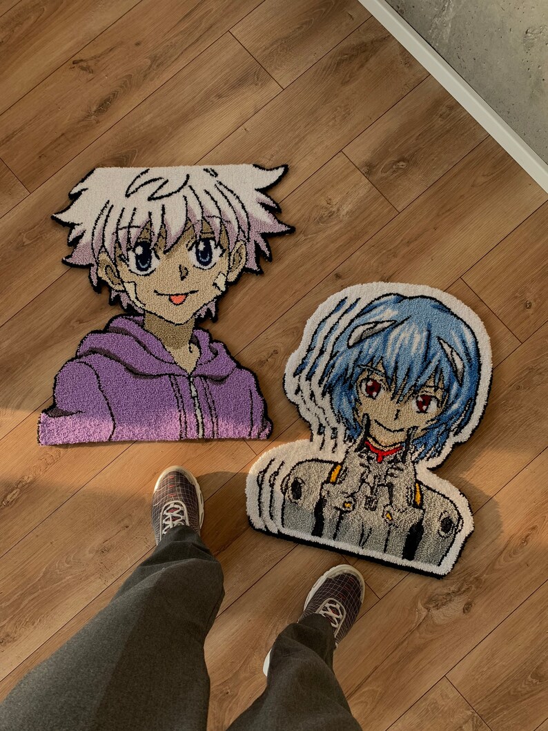 Anime Tufting Handmade Custom Rug - Etsy
