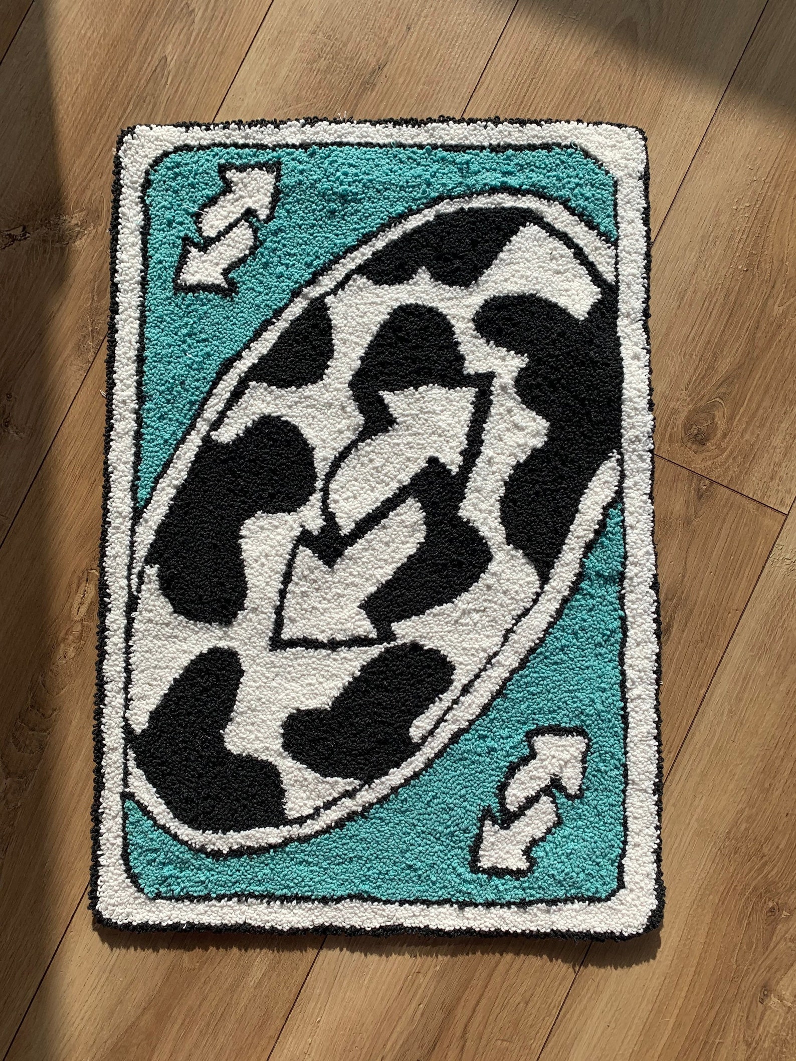 Benutzerdefinierte Teppich UNO Karte getuftet handgefertigt. | Etsy