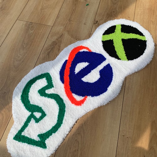 Tufted UNO Card Rug - Etsy