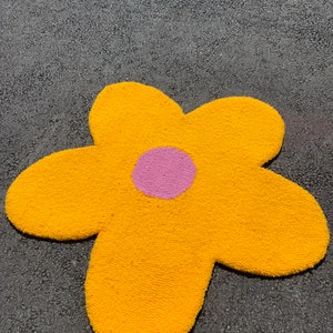 Handmade Tufted Custom Flower Rug. Any Color - Etsy Australia