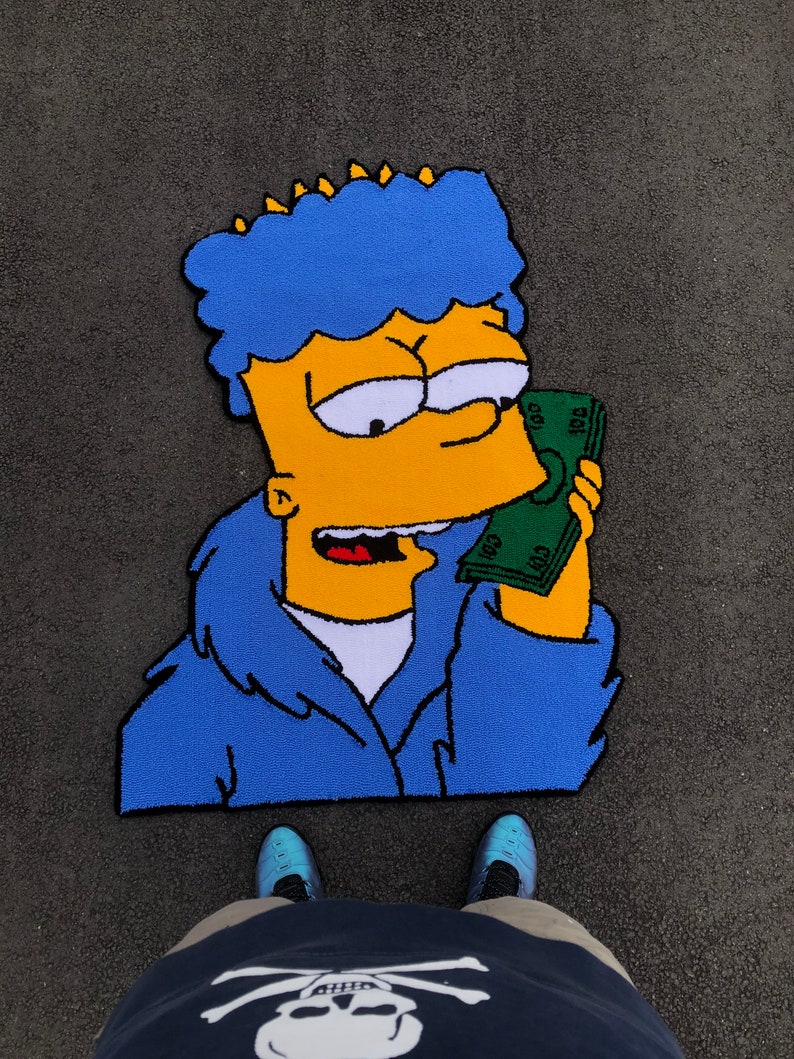 Bart Handmade Custom Tufted Rug | Etsy