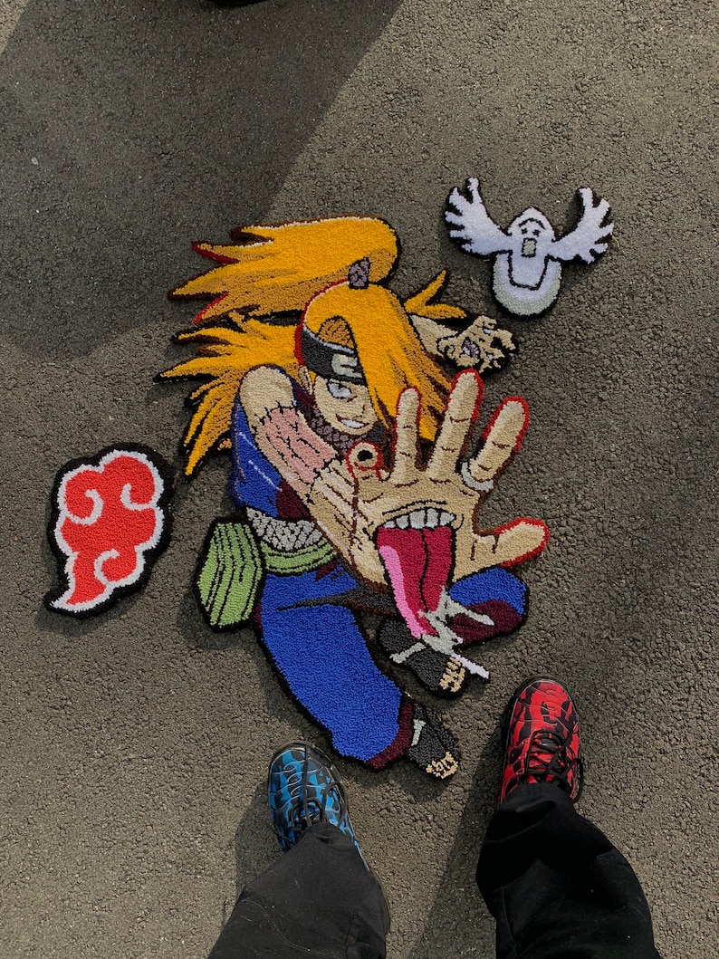 Anime Tufting Handmade Custom Rug - Etsy