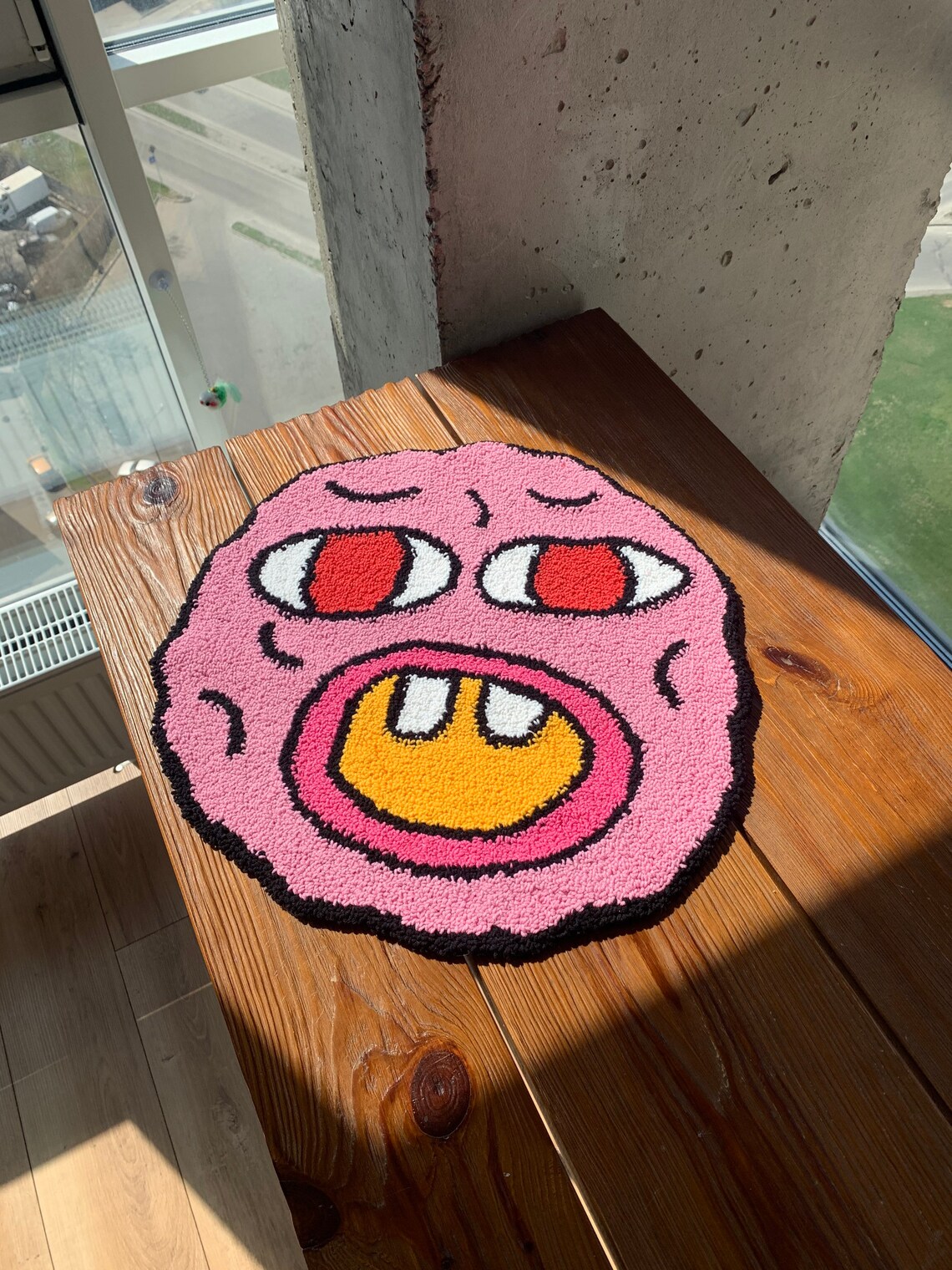 Tufted Rug Golf Cherry Bomb Custom Punch Needle - Etsy Australia