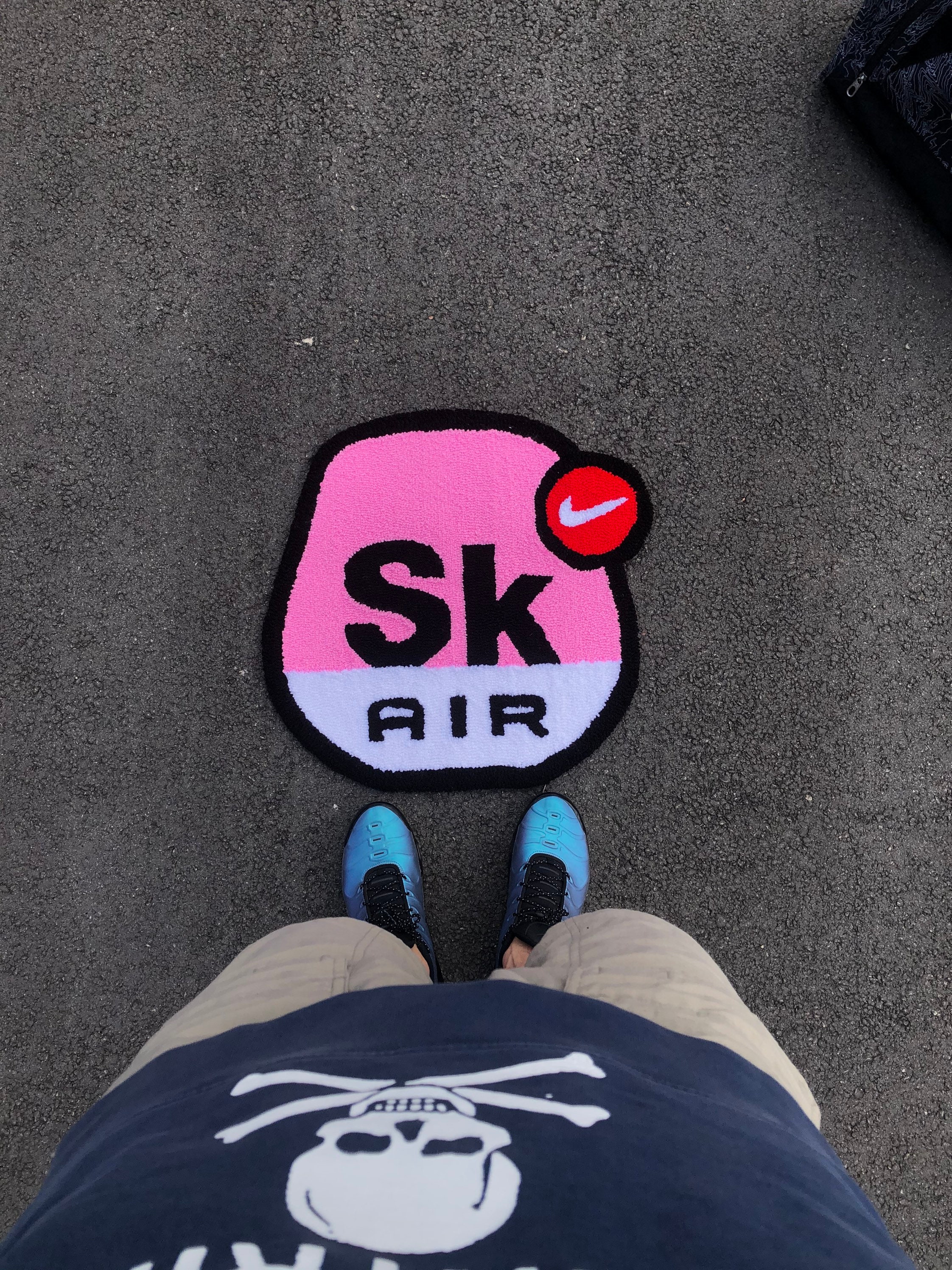 Tufted Handmade Rug Nike Tn Air Max Punch Needle Coaster. | Etsy