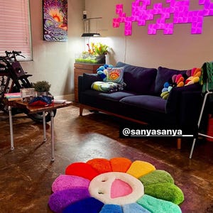 Rug Tufted 3D Flower - Etsy