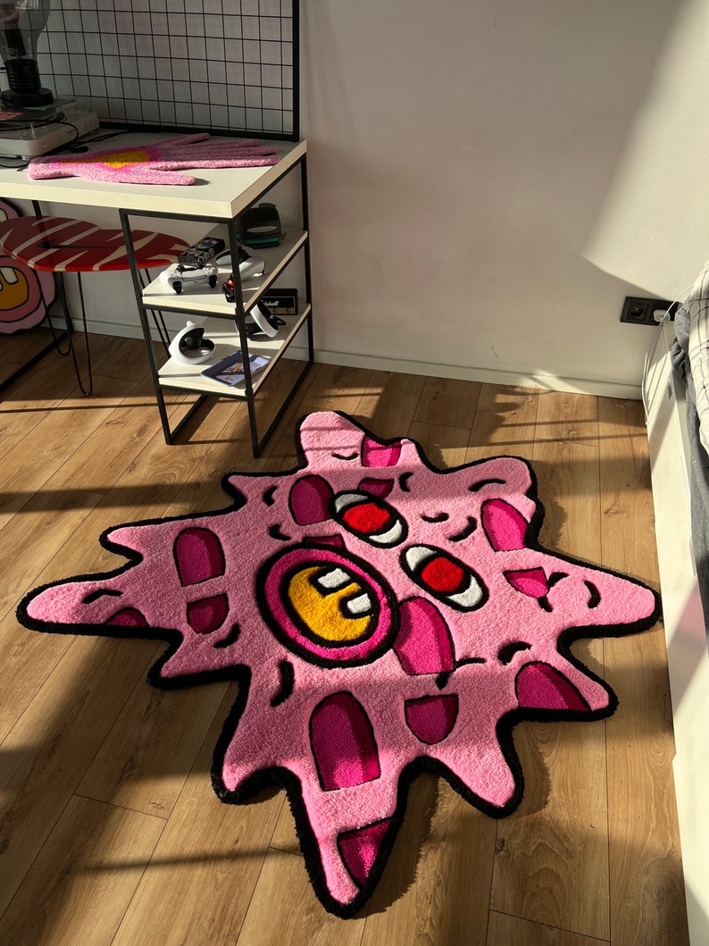 Tufted Rug Golf Cherry Bomb Custom - Etsy