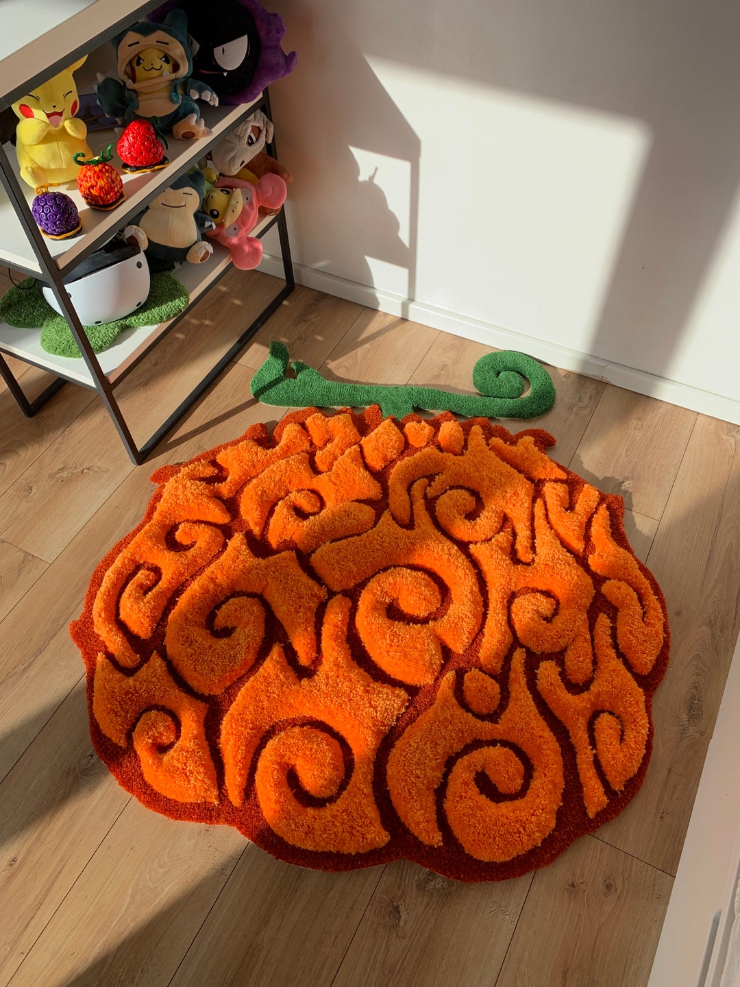Devil Fruit Rug Tufted 3d Custom Fluffy Rugs Tufting Carpet - Etsy