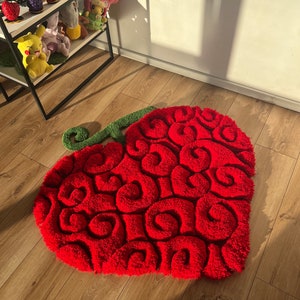 Devil Fruit Rug Custom Tufted 3d - Etsy