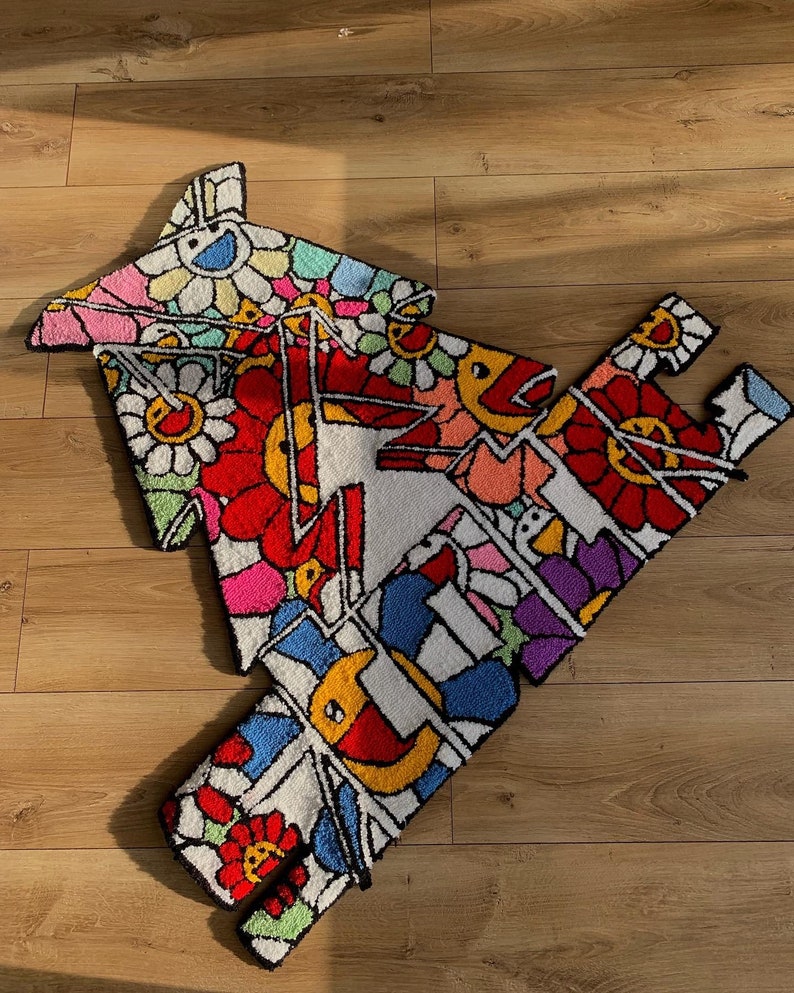 Custom Tufting Rug and Mirrors Your Design any Colors | Etsy