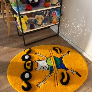 Fluffy Tufted Custom Rug, Cartoon Custom Rug, Bedroom Decor, - Etsy