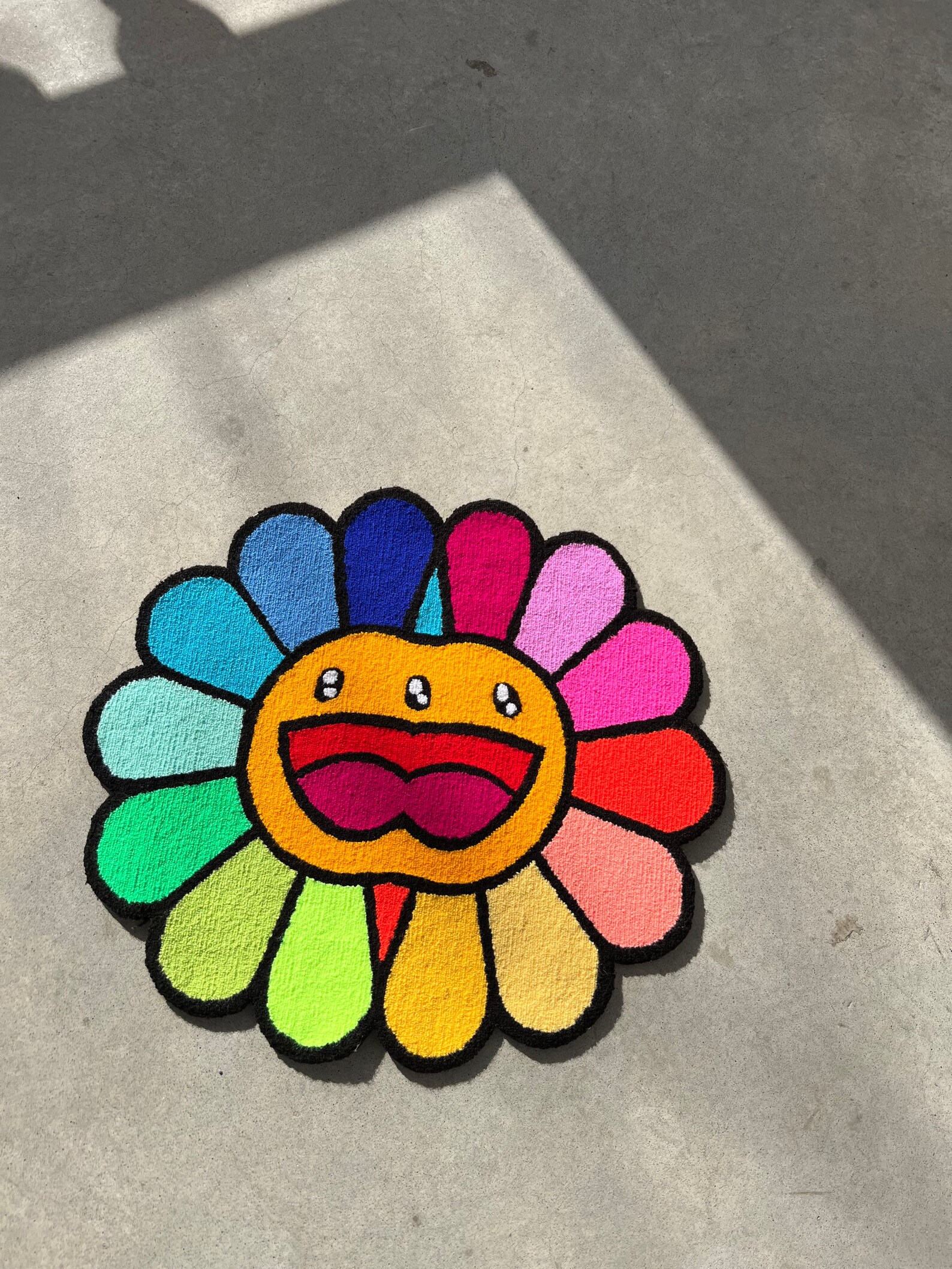 Custom Rug Flower Tufted.you Can Choose Any Colors - Etsy