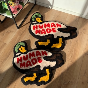 Rug Tufted Duck Custom Handmade - Etsy