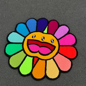 Custom Rug Flower Tufted.you Can Choose Any Colors - Etsy