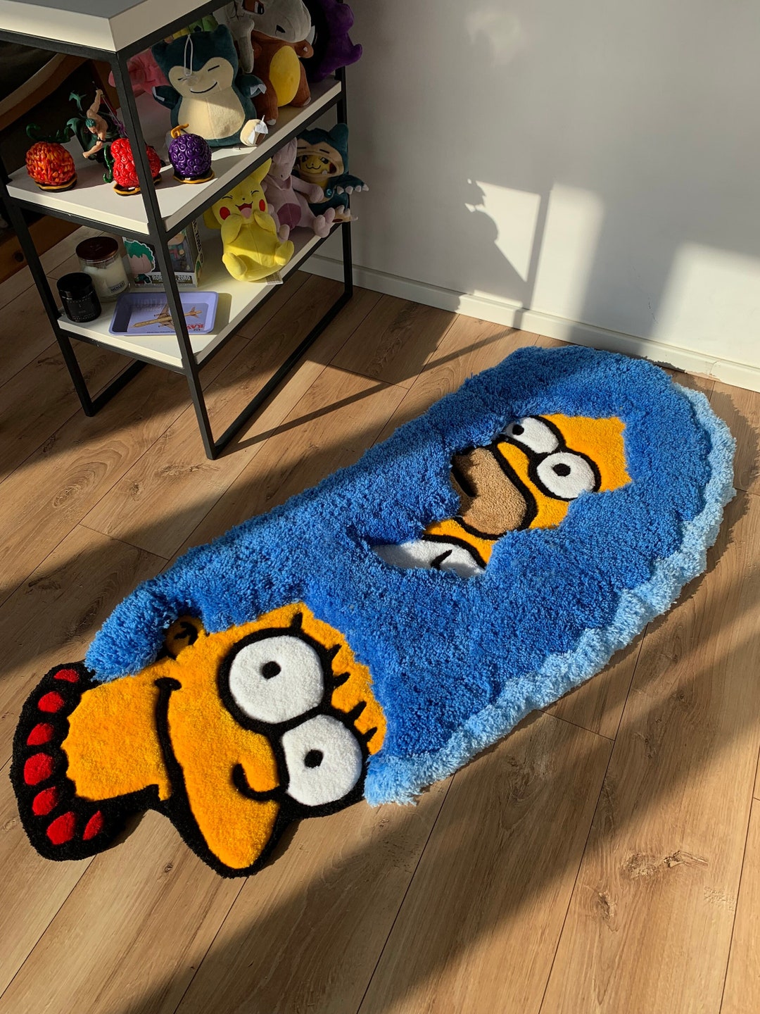 Fluffy Tufted Custom 3d Rug Simpson Carpet - Etsy
