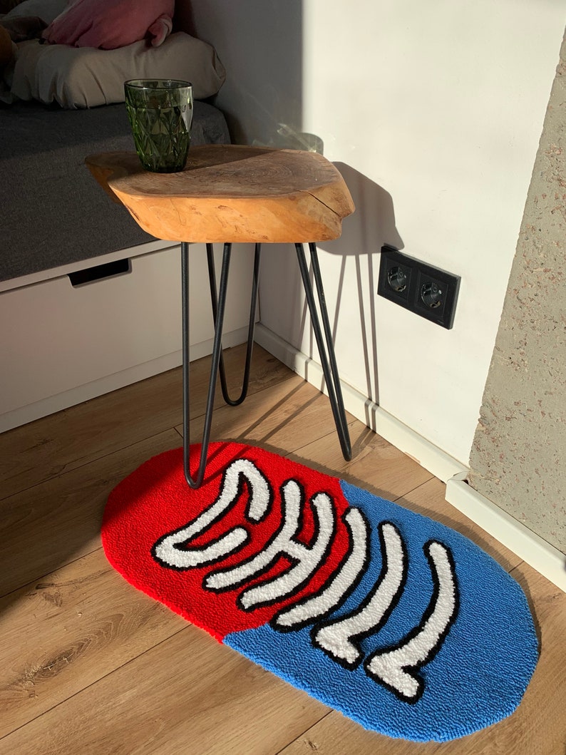 Tufted Rug Chill Custom Tufting Carpet Any Size and Color - Etsy