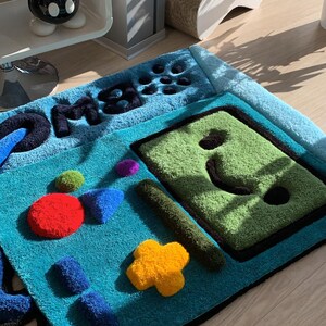 BMO Tufted 3d Custom Rug Fluffy Carpet Adventure Time - Etsy