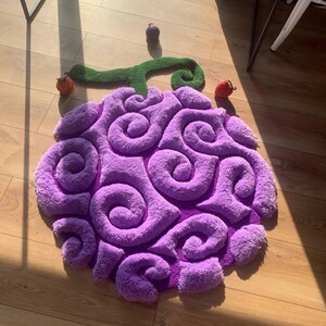 3d Devil Fruit Gomu Gomu Tufted Custom Rug - Etsy