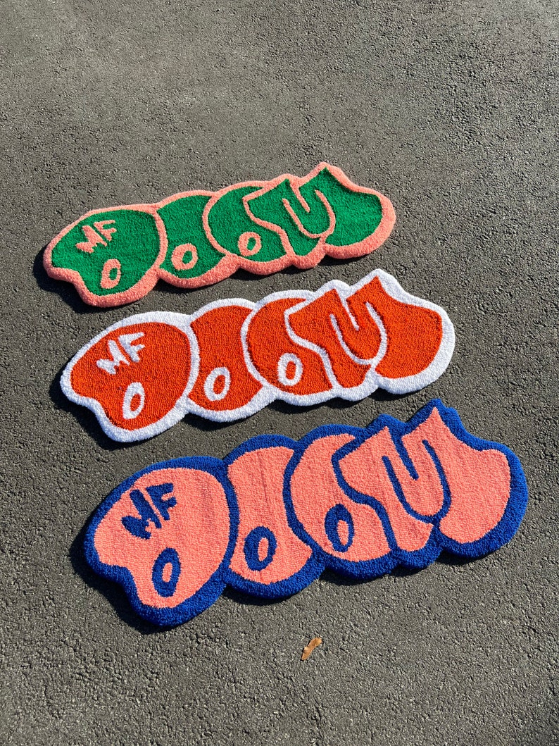 READY to SHIP Rug Tufted DOOM - Etsy