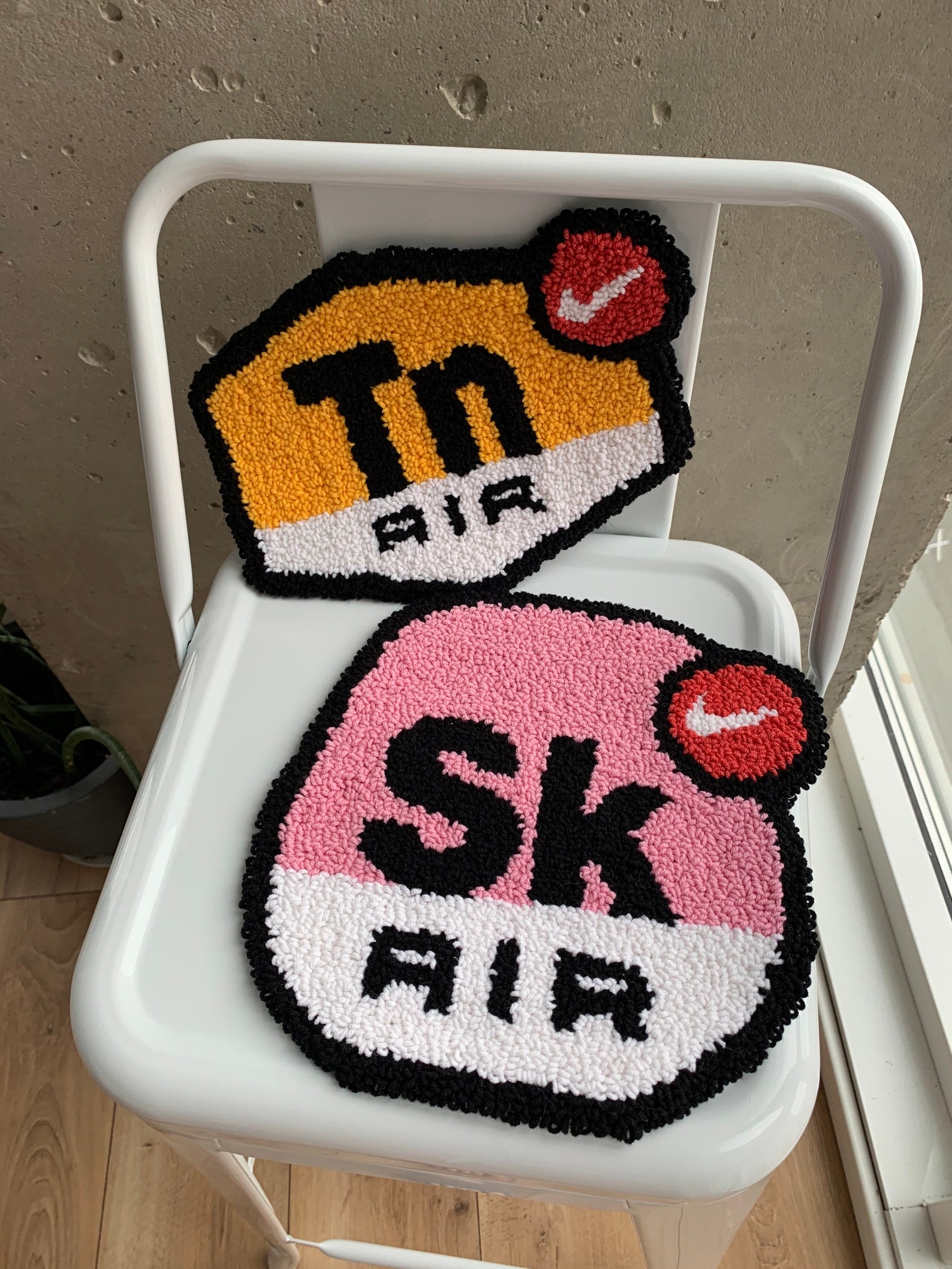Tufted Handmade Rug Nike Tn Air Max Punch Needle Coaster. - Etsy