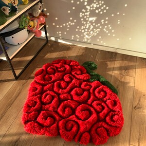 Devil Fruit Rug Custom Tufted 3d - Etsy