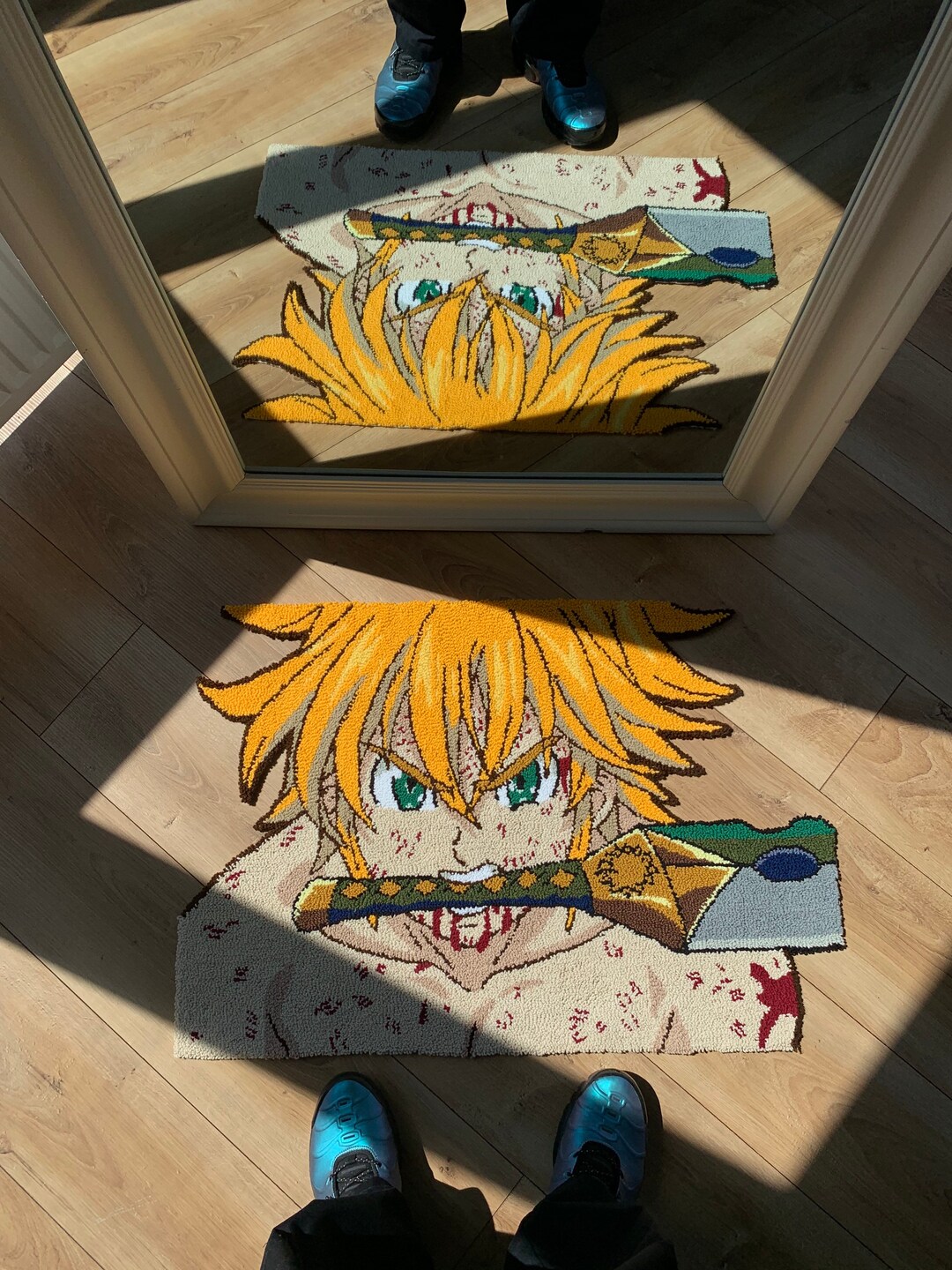 Anime Tufting Handmade Custom Rug - Etsy