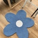 Handmade Tufted Custom Flower Rug. Any Color - Etsy UK
