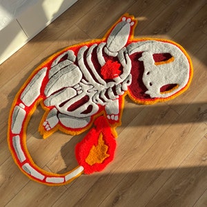 Rug Skeleton Custom 3D Carpet - Etsy