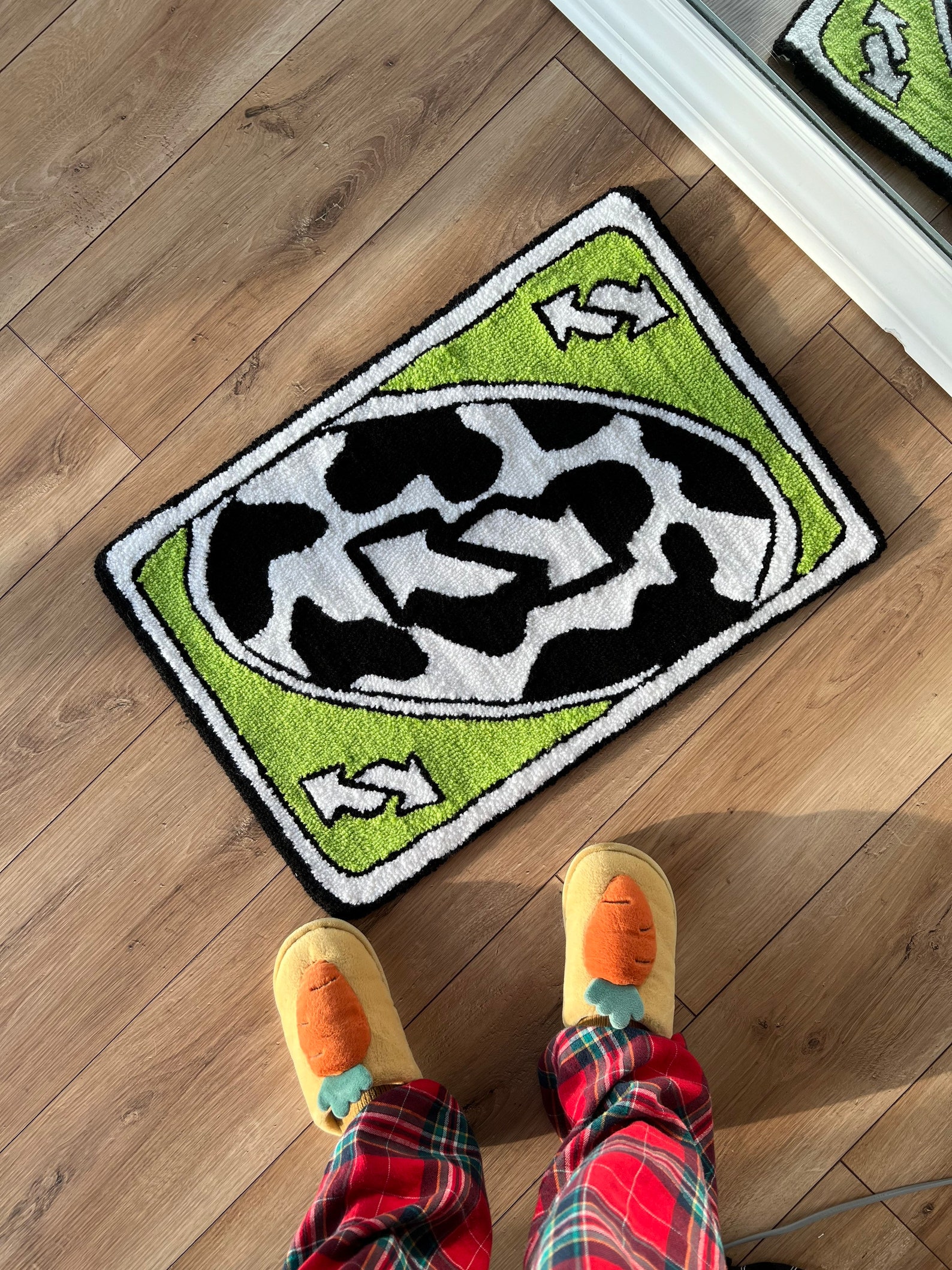 Custom Rug UNO Card Tufted Handmade. Any Color Available - Etsy