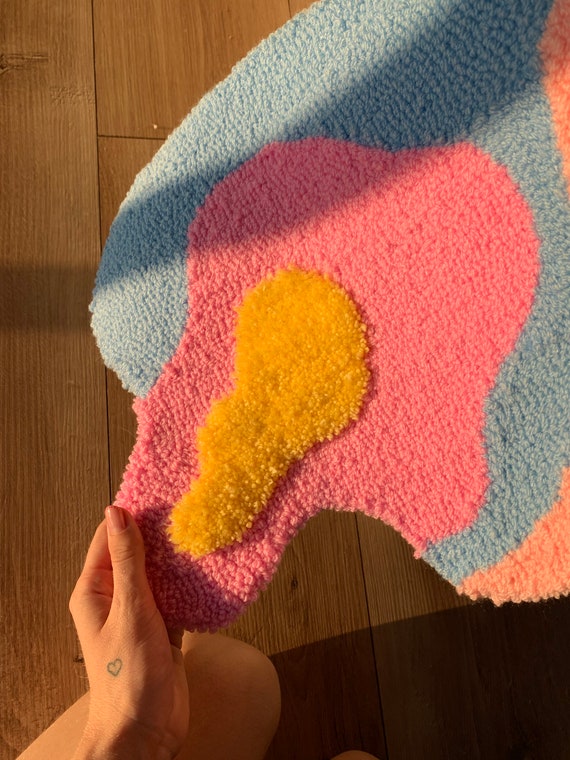 Floor & Rugs Home & Living Custom abstract tufted rug etna.com.pe