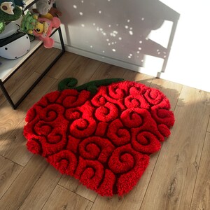 Devil Fruit Rug Custom Tufted 3d - Etsy