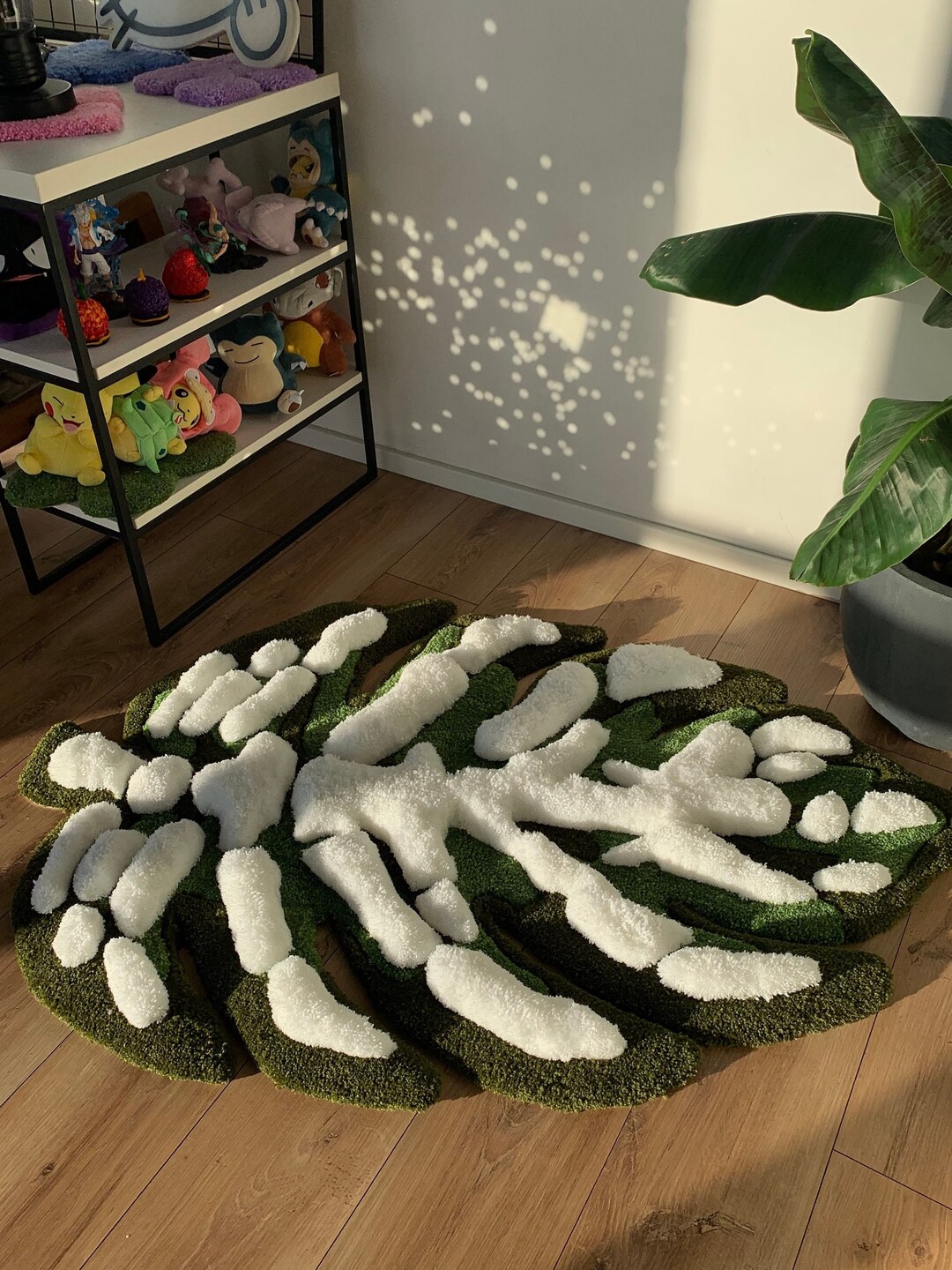 Monstera Leaf 3d Tufted Rug Carpet - Etsy