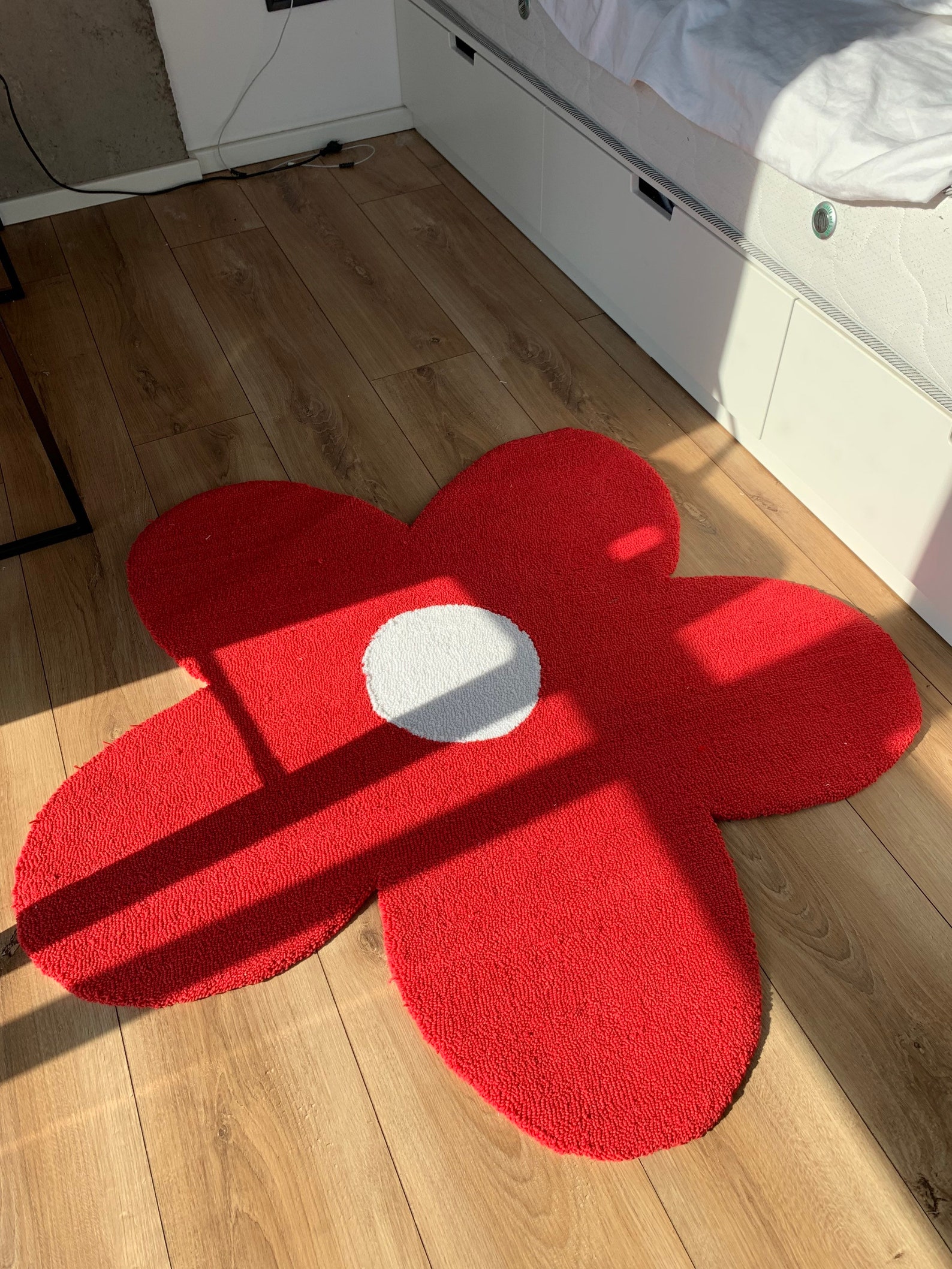 Handmade Tufted Custom Flower Rug. Any Color - Etsy Australia